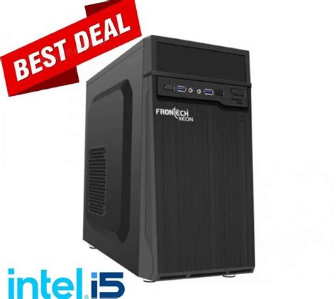 Black Intel Core I5 CPU Tower Zebronics Assembled For Desktop Hard Drive Capacity 500GB At