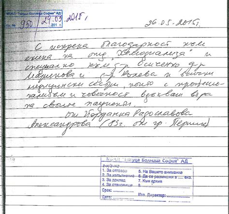 С искрена благодарност към екипа на Хемодиализа и специално към д р