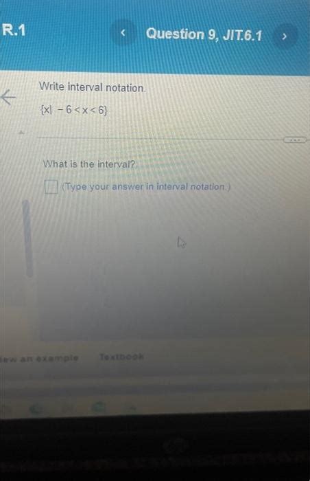 solved write interval notation {x∣−6