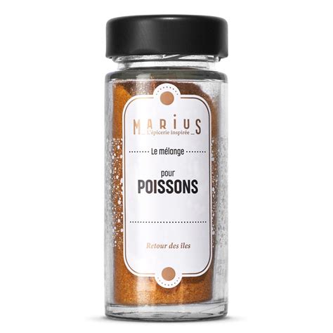 Achat Promotion Marius LÉpicerie Inspirée Epices Pour Poissons 42g