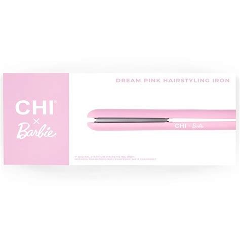 Chi X Barbie 1″ Digital Titanium Hairstyling Iron Gf6008 Barbiepedia