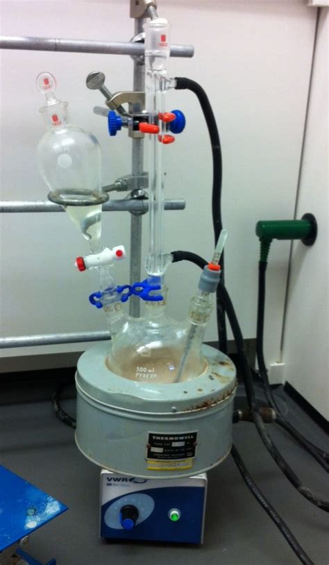 Round Bottom Flask Reaction