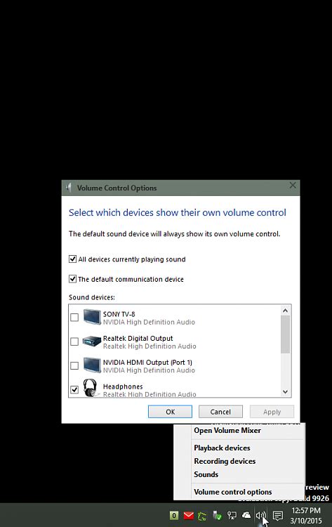 Sound Output Made Easier Windows Forums