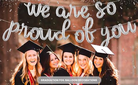 Katchonsilver We Are So Proud Of You Balloons 16 Inch