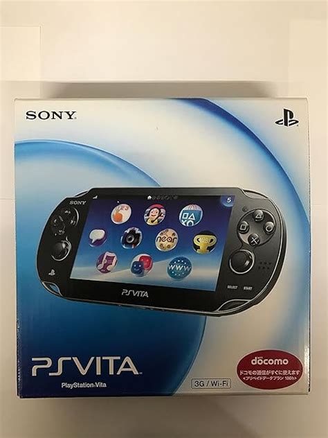 Playstation Vita 3g Wi Fi Model Crystal Black Japan Import Desertcart