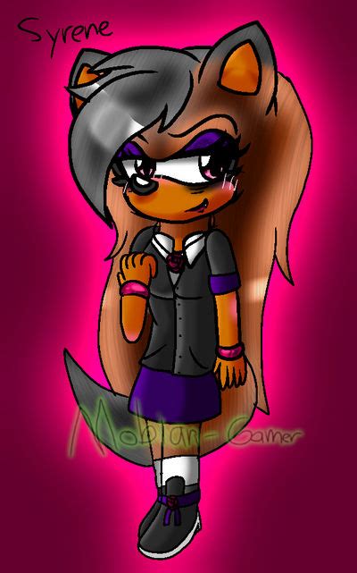 Syrene The Gothic Wolf Sonic Oc By Mobian Gamer On Deviantart