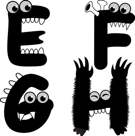 Slimy Font Type Letter F Royalty Free Vector Image