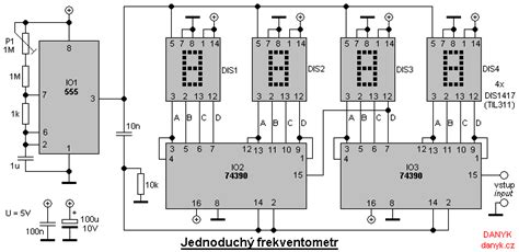 Circuit Diagram Of Digital Frequency Meter Circuit Diagram