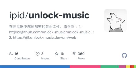 Issues Ipid Unlock Music GitHub