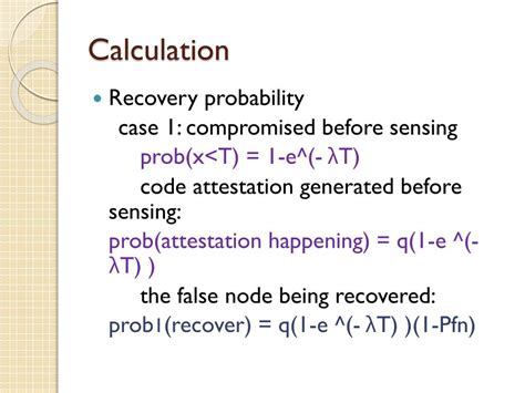 Ppt Reliability Of Wireless Sensors With Code Attestation For Intrusion Detection Powerpoint