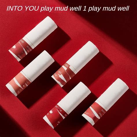 INTO YOU女主角 唇泥 Lip Mud Heroine Water Mirror Lip Glaze Lip Gloss Matte