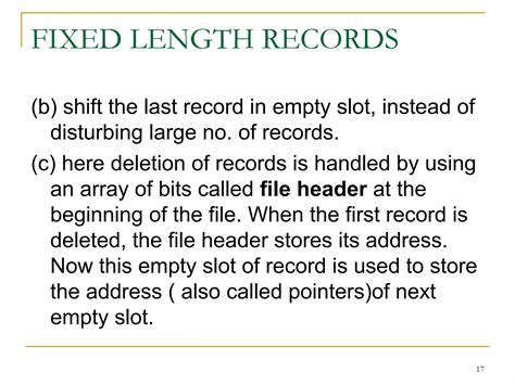 File Organization And Indexing Ppt