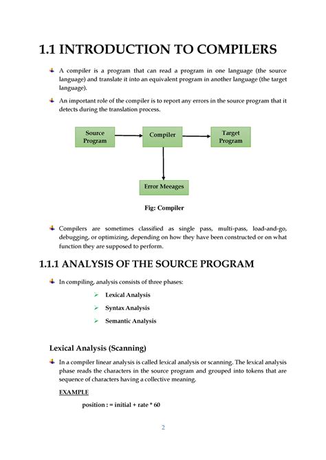 Module 1 Error Meeages Target Program Source Compiler Program 1
