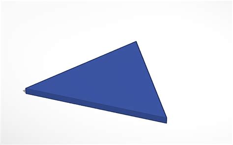 3d Design Equalateral Triangle Tinkercad