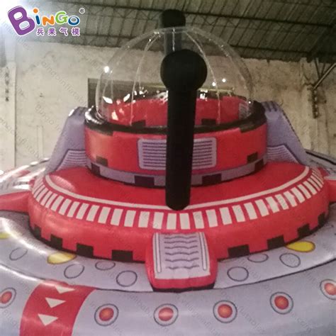 5m Giant Inflatable Ufo Spaceship Display For Events Parties Experience The