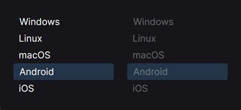 Listbox Semi Avalonia