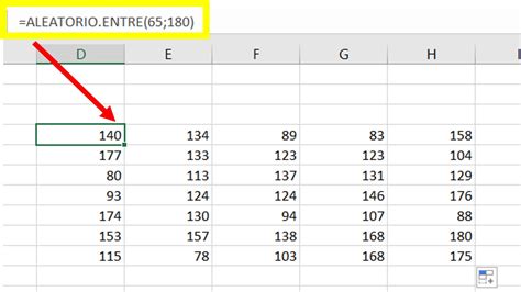 Función Aleatorio Entre En Excel