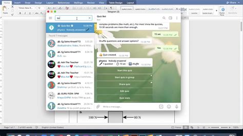 Quiz Bot Using Telegram Youtube