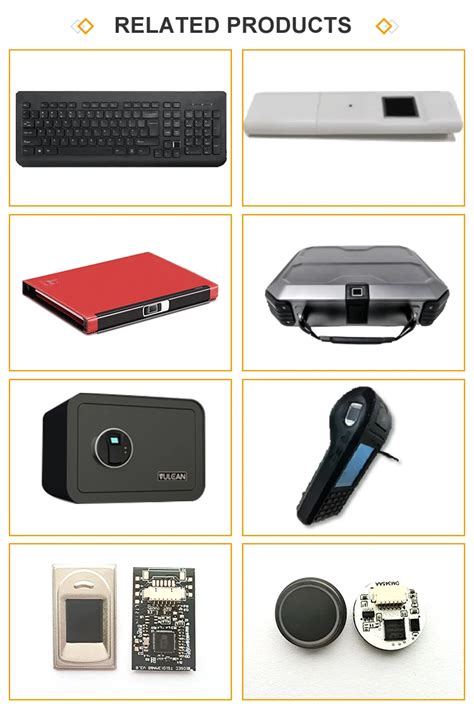 Fingerprint Identification Module 256level Passive 80pixel Fingerprint