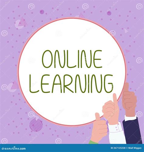 Writing Displaying Text Online Learning Concept Meaning Larning With