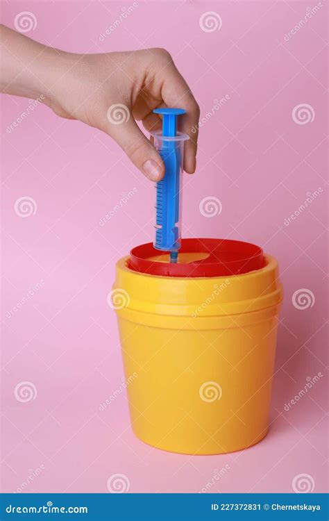 Sharps Container For Used Medical Syringes Royalty Free Stock Image 165271444 Sharps Container For Used Medical Syringes Royalty Free Stock Image 165271444