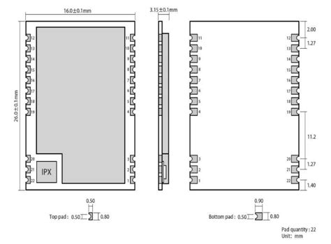 Ebyte Lora E22 Smd Pinout Renzo Mischianti