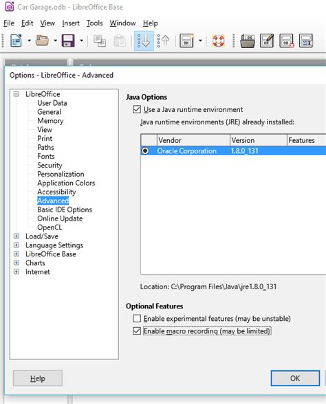 Advanced Database Create A Simple Macro