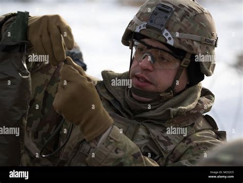U S Army Sgt Anthony Espinal A Combat Engineer Assigned To 3rd