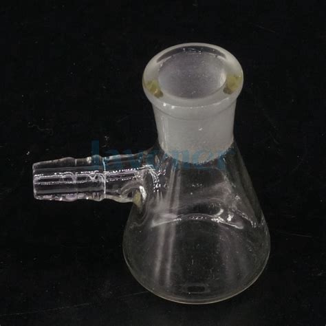 10ml 14 23 Ground Joint Conical Filter Flask With Side Arm Lab Glassware EBay