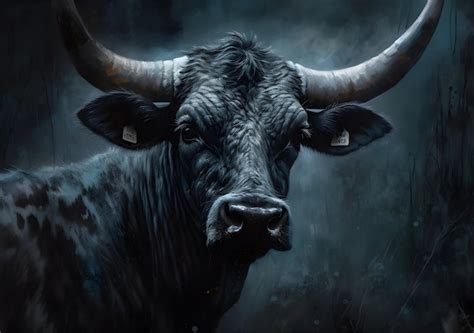 Premium Ai Image Portrait Of Nguni Cattle In An Expressionism Style