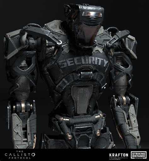 The Callisto Protocol Security Unit Behance