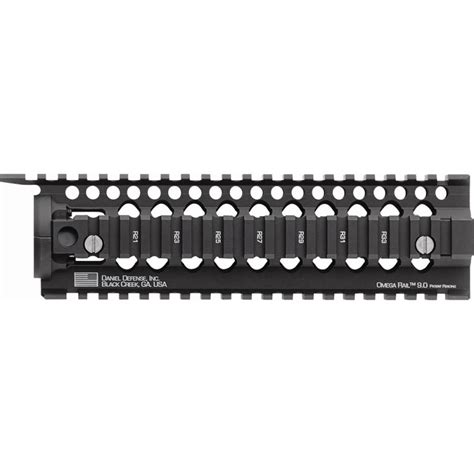 Dd Omega Mid Length Rail 9 0 Blk No Quarter Innovations Inc