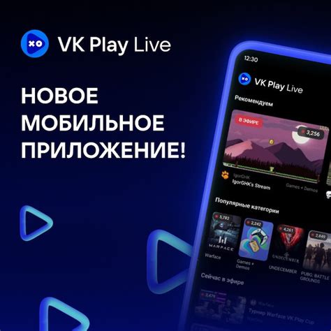 Vk запустил новое мобильное приложение Vk Play Live Postium