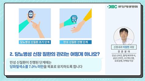 당뇨병성 신장질환2 Youtube