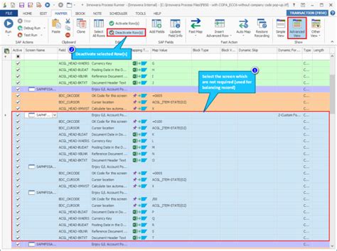Record And Run Transaction File Process Runner
