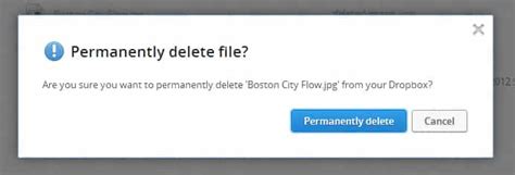 Tutorial How To Permanently Delete A File In Dropbox The Tech Journal