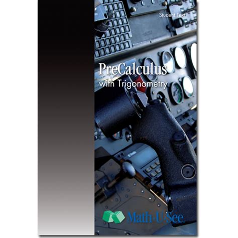 Mathematics Pre Calculus Student Workbook Math U See Mus Pre Cal S Was Listed For 59400