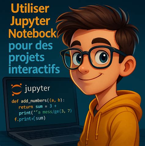 Titre Utiliser Jupyter Notebook Pour Des Projets Interactifs