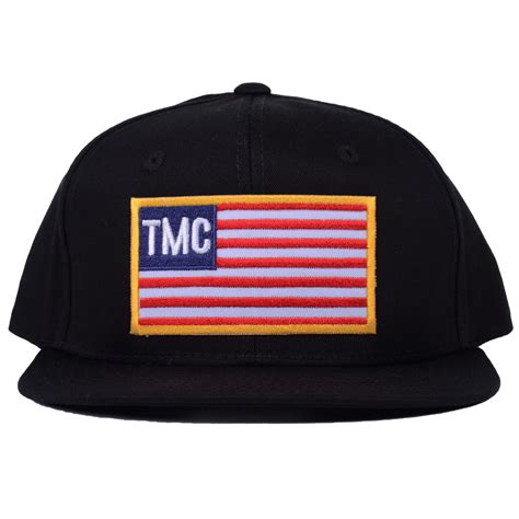 Tmc Flag Dad Hat Black The Marathon Clothing