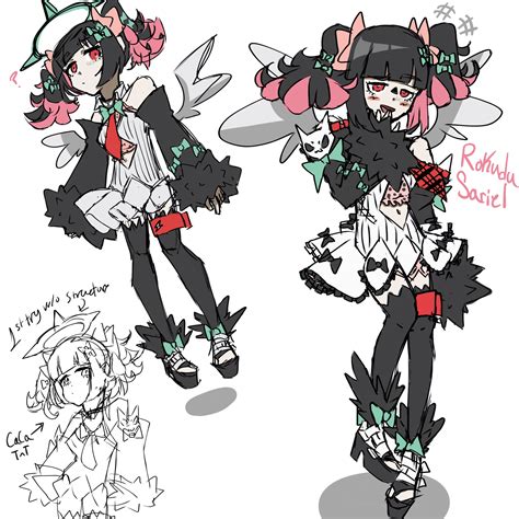 Rokudu Sariel Sketch Zenless Zone Zero HoYoLAB