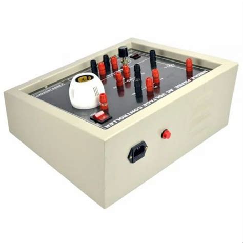 Manual SCR Based Single Phase AC Voltage Controller Model Name Number PEL PWR 1PH SCR AC CONT