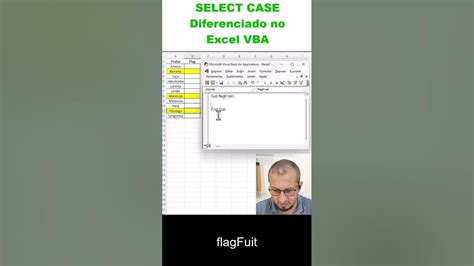 Select Case Diferenciado No Excel Vba Youtube
