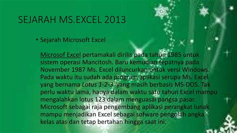 Tutorial Excel Pptx
