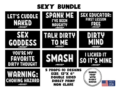 Sexy Bundle Photo Booth Props Photo Booth Props Custom Etsy