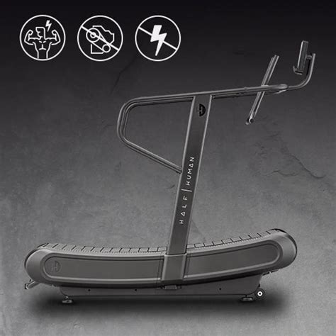 Half Human Curved Non Motorised Treadmill Sweatband