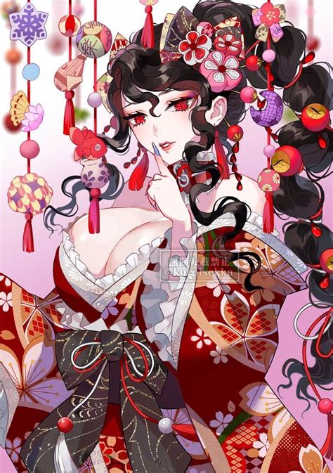 Pin Em Female Muzan Demon Slayer Personagens De Anime Personagens