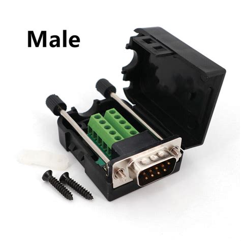 Db9 Male Female 9pin To Screw Terminal Connector Signal Module Au Stoc Qtwonline