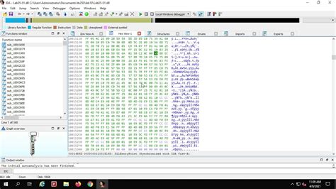 Lab10 Malware Analysis Iii Advanced Static Analysis Youtube