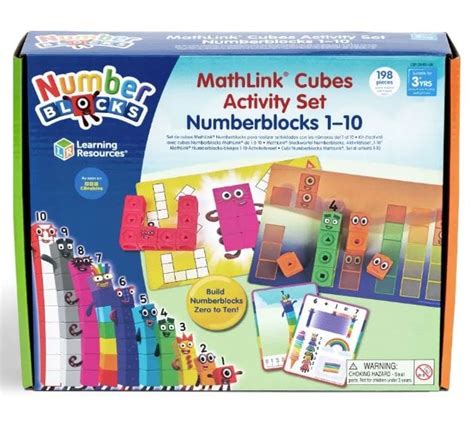 Mathlink Cubes Numberblocks 1 10 Activity Set By Learning Resources — Books2door