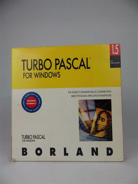 Borland Turbo Pascal Higher Intellect Vintage Wiki